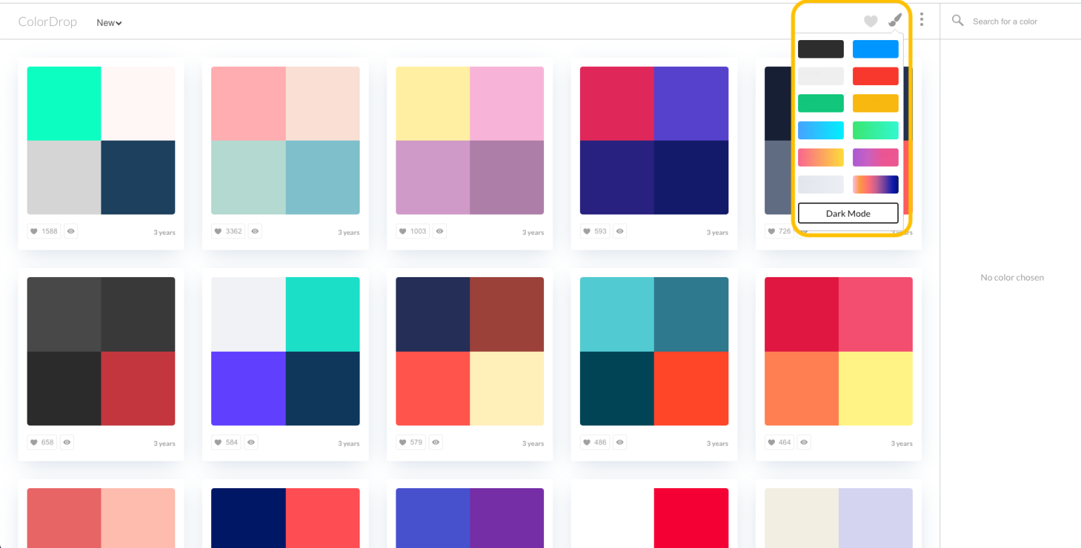ColorDrop 免費線上調色盤！美觀實用兼具的色碼轉換器！