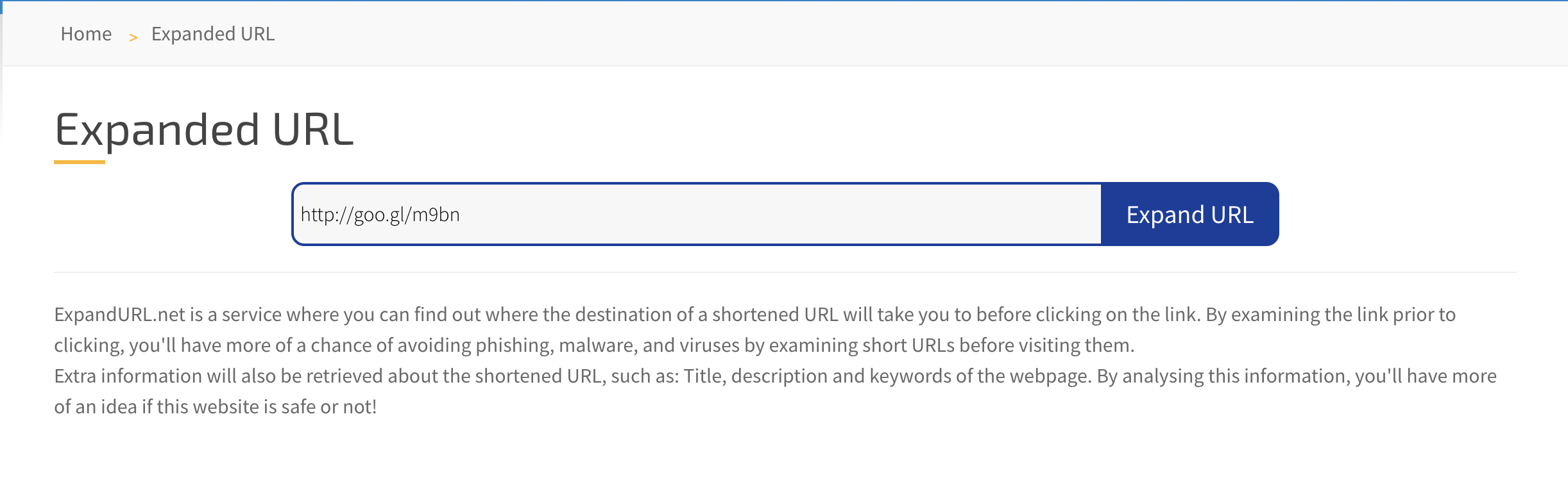 Expand URL 免費短網址還原器！幫您把關瀏覽安全｜鵠學苑