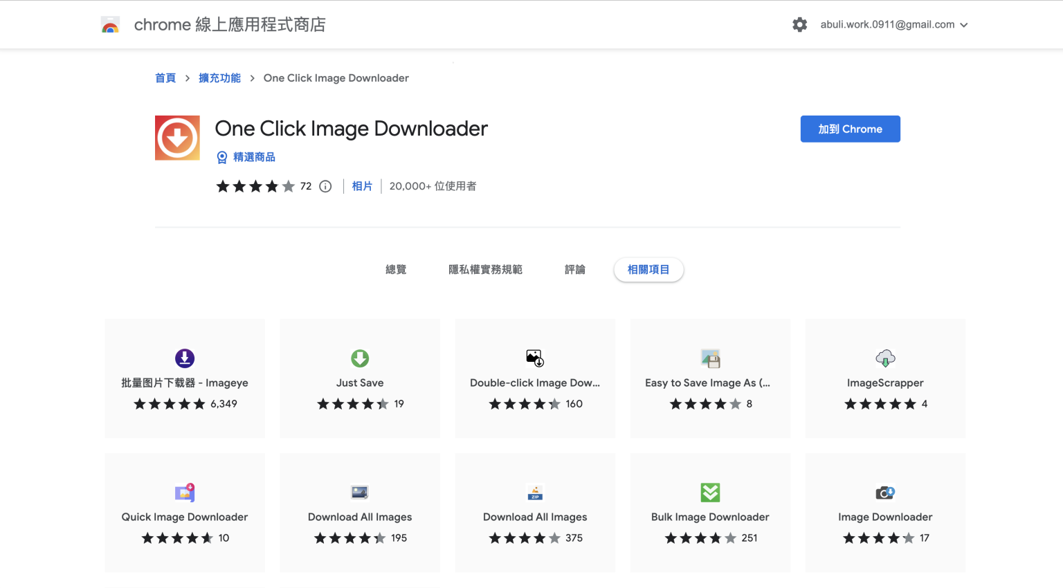 One Click Image Downloader 免費 Chrome 外掛！ 一鍵下載網站上的圖片｜鵠學苑