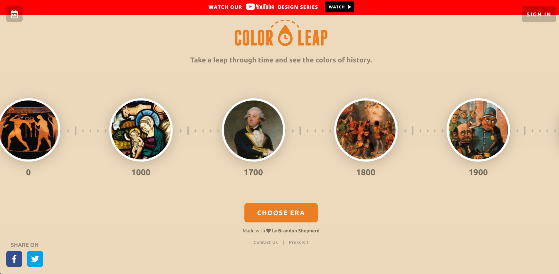 Color Leap 色彩時光機！免費配色工具，帶你從藝術品認識歷史脈絡 ｜鵠學苑